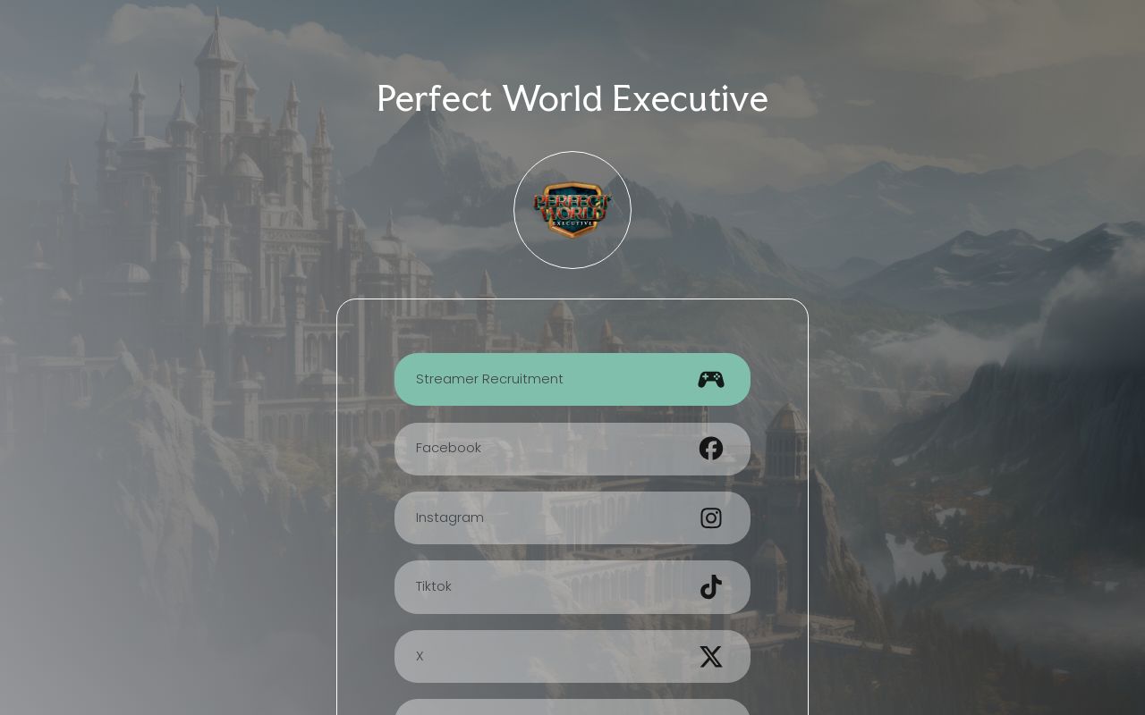 Perfect World Executive